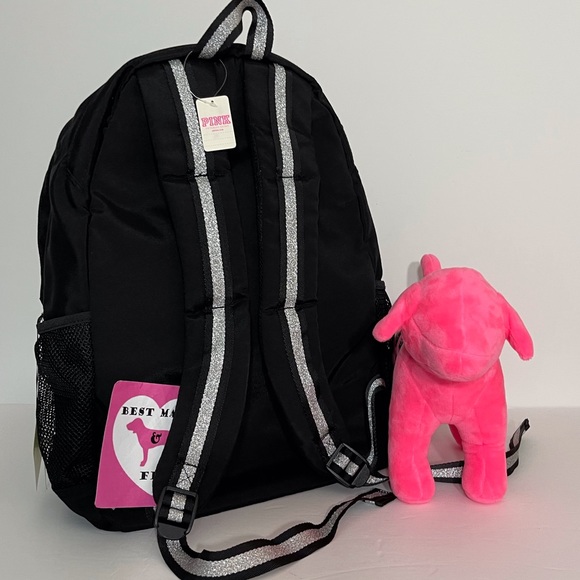 PINK Victoria's Secret | Bags | Victorias Secret Pink Logo Bling Campus ...